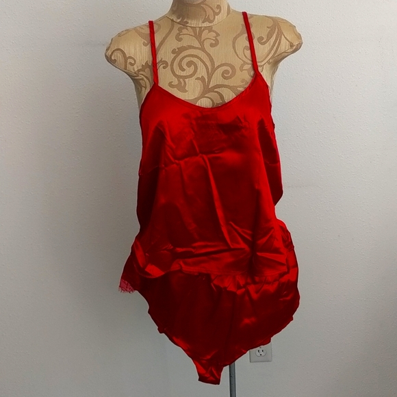 Avid Love | Intimates & Sleepwear | Nwt Red Teddy Set | Poshmark